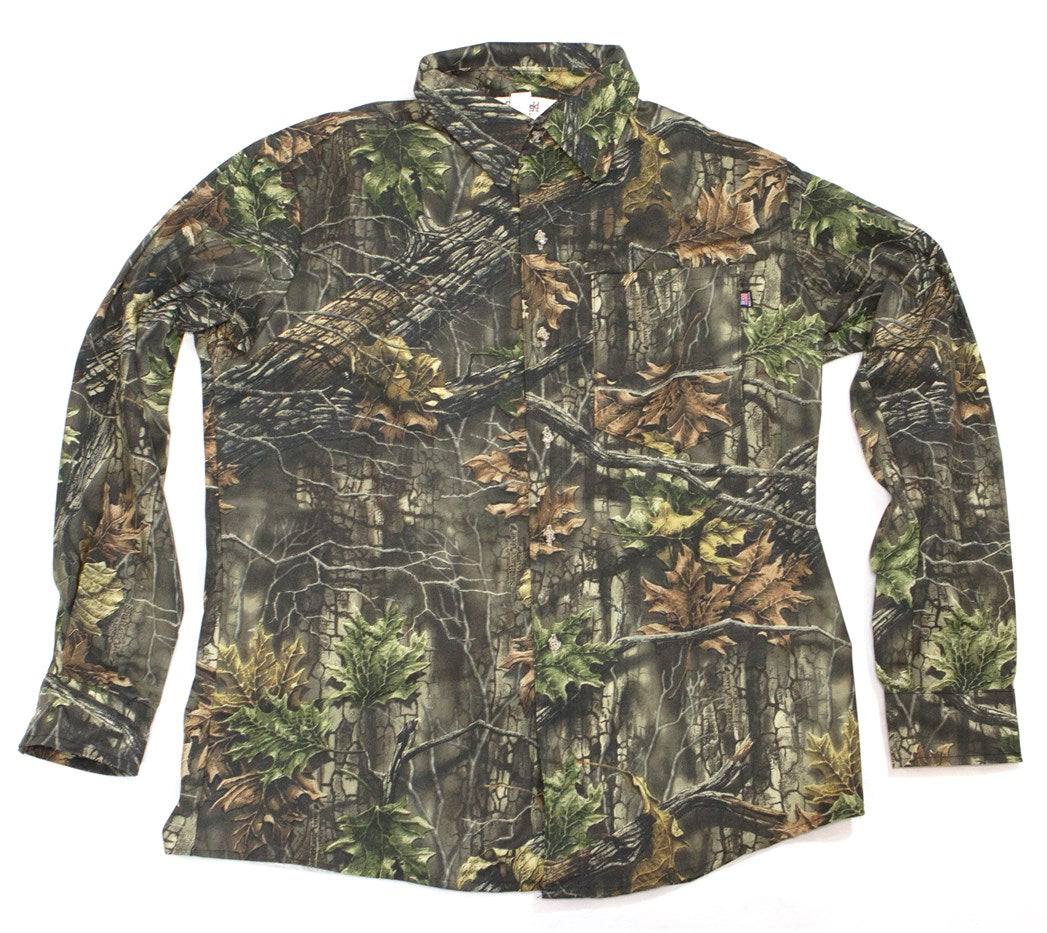 Big & Tall Hunters Camo Long Sleeve Camp Shirt – Big Outdoors LLC